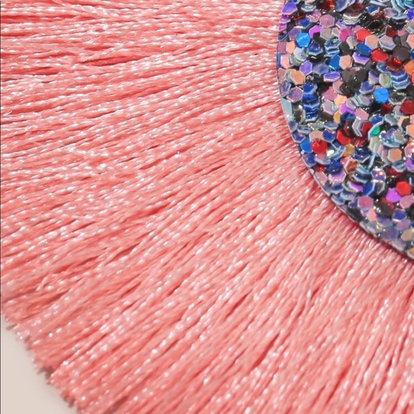 The Balanced Lotus | Jewelry | 525 Boho Dazzling Tassel Fringe Pink ...